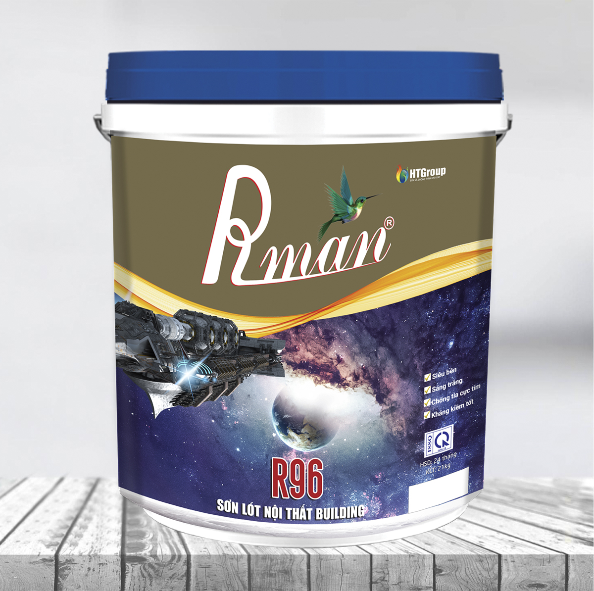 Sơn Lót Nội Thất Building R96 - SonNicespace